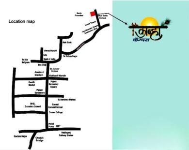 Mesars SS Homes Mesars Kanha Campus Map - Awadhpuri, Bhopal Location Map