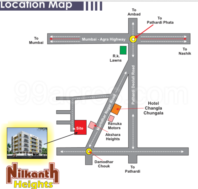 Metaliya Nilkanth Heights Nasik, Pathardi Phata | Price List & Brochure ...