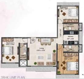1 BHK / Bedroom Apartment / Flat for rent in Metro Swiss Boulevard ...