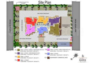 3 BHK / Bedroom Apartment / Flat for rent in Metro Suites Glitz Sector ...