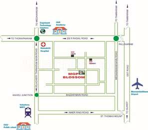 MGP Lands and Buildings MGP Blossom Map - LIC Nagar, Madipakkam ...