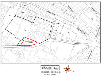 MHADA Prakash Cotton Mill Map - Lower Parel West, South Mumbai Location Map