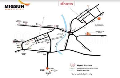 Migsun Atharva Map - Raj Nagar Extension, Ghaziabad Location Map