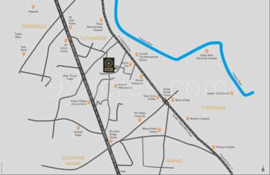 Millennium Developers Rahatani Millennium Atlas Map - Tathawade, Pune ...
