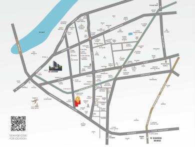 Millennium Residency Millennium Antara Map - Vesu, Surat Location Map