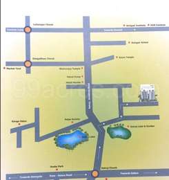 Mitaali Group Mitaali Rituparna Residence Map - Katraj, Pune Location Map