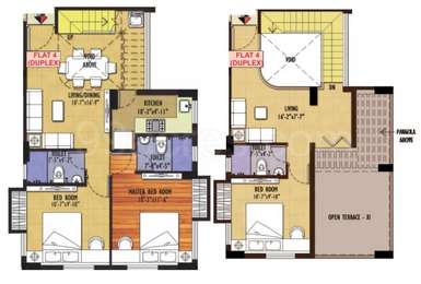 2 BHK / Bedroom Apartment / Flat for rent in Manorama Heights ...