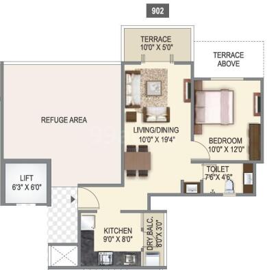 1 BHK Apartment / Flat for sale in Ram Green Hive Plus Phursungi Pune ...