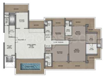 4 BHK Apartment / Flat for sale in 81 Aureate Bandra (West) Mumbai ...