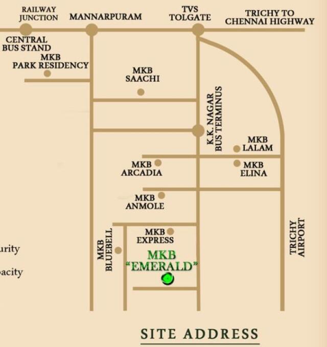 MKB Emerald Apartment KK Nagar, Trichy | Price List & Brochure, Floor ...