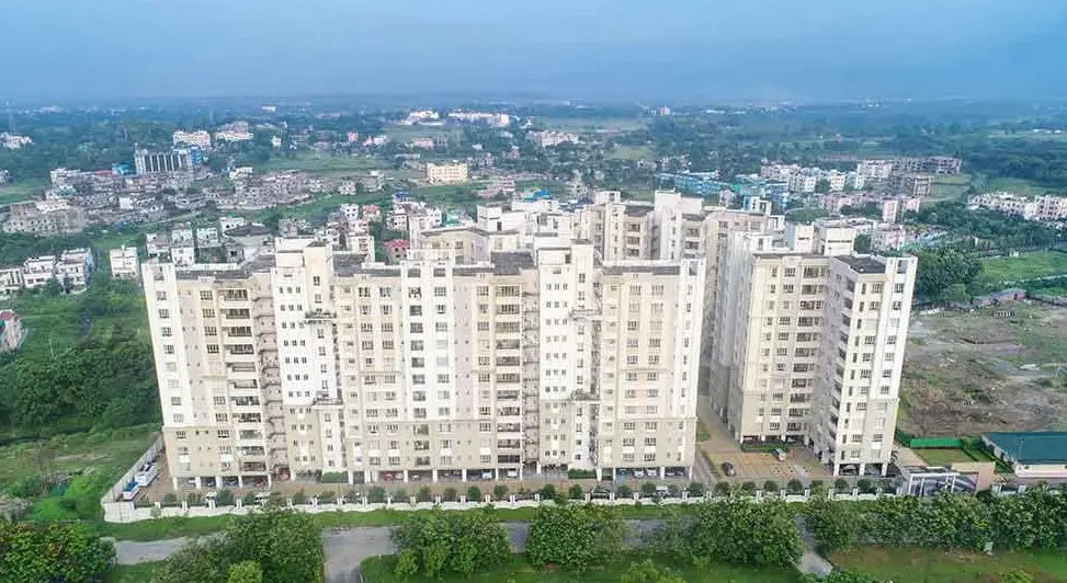 Upwan Apartments Aerial View