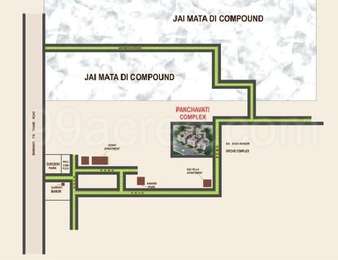 MM Developers Panchavati Complex Map - Kalher, Mumbai Thane Location Map