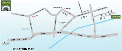 MMDL Pvt Ltd MMDL Clarks Residences Map - Vasundhara, Ghaziabad ...