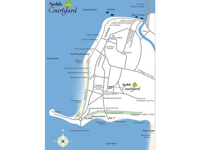 Models Courtyard Panjim, Taleigao | Price List & Brochure, Floor Plan ...