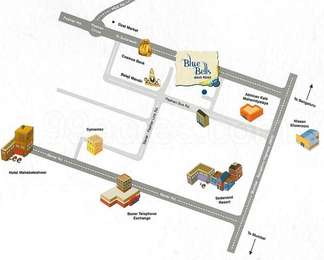 Mont Vert Builders Blue Bells Map - Pashan, Pune Location Map