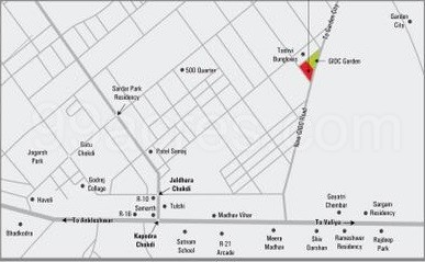 Mor Infratech Mor Platinum Plaza Map - Ankleshwar GIDC, Bharuch ...