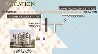 Morya Builders Mumbai Morya Raja Ram Residency Map - Dombivli East ...
