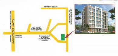 Morya Builders Mumbai Beyond Thane Morya Mahi Heights Map - Dombivli East, Mumbai Location Map