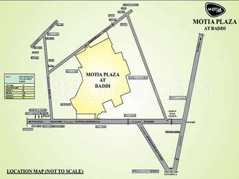 Motia Developers Motia Plaza Map - Baddi, Solan Location Map