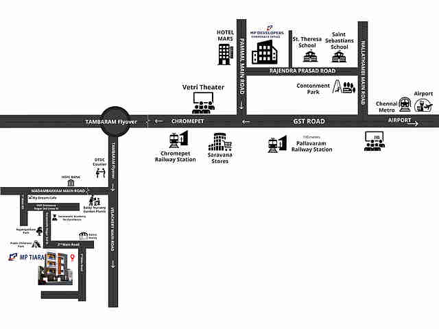 MP Tiara Sembakkam, Chennai Resale Price List, Brochure, Floor Plan ...