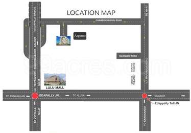MPS India Holdings MPS Argento Map - Edappally, Kochi Location Map