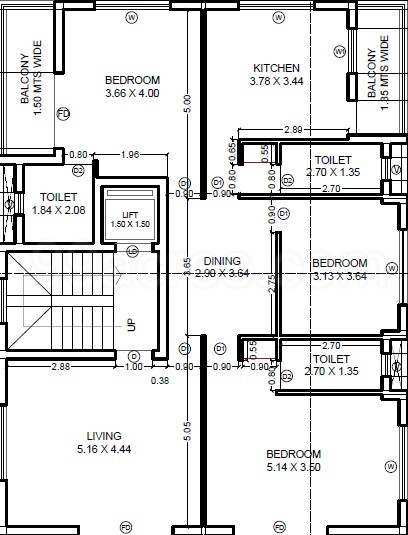 MSK Sea Breeze Apartments North Goa, Reis Magos | Price List, Brochure ...