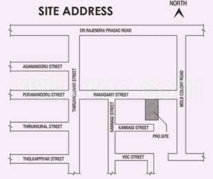 MSN Constructions MSN Varaha Apartments Map - Chromepet, Chennai South ...