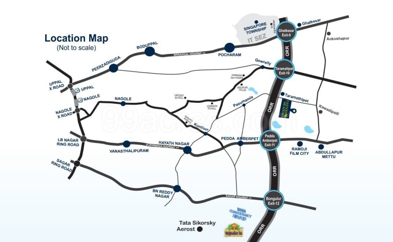 Muddana Eastern Meadows Hyderabad, Pedda Amberpet | Price List ...