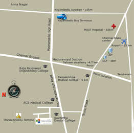 Muktha Housing and Estates Muktha Triveni Map - Poonamallee, Chennai ...