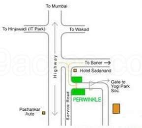 Phinix Multicon Multicon Periwinkle Map - Baner, Pune Location Map