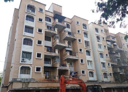 2 BHK / Bedroom Apartment / Flat for rent in Mutha and Ramesh Hermes ...