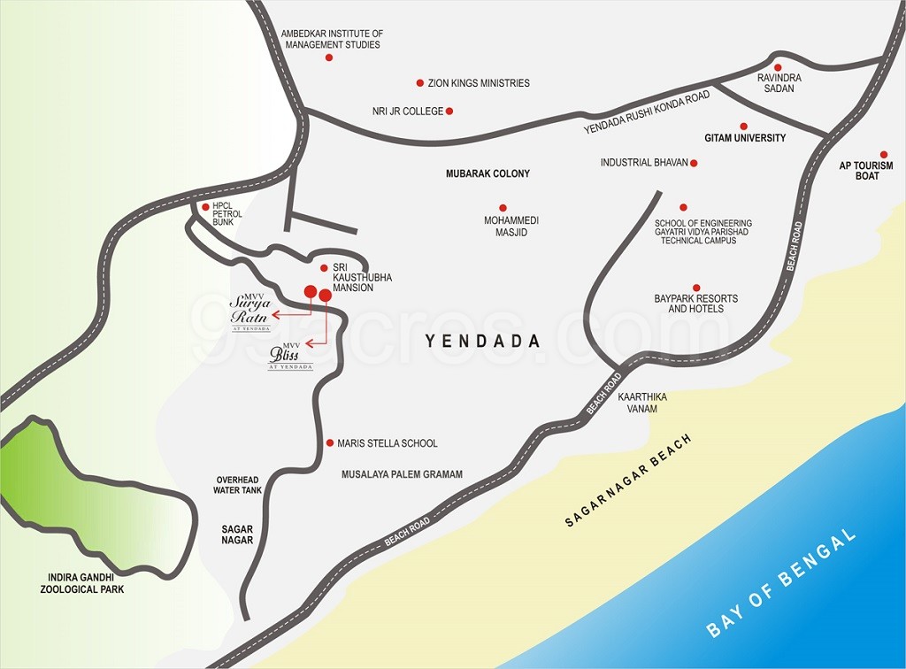 MVV Surya Ratn Visakhapatnam, Yendada Resale Price List, Brochure ...