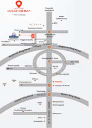 My City Projects My City Metro Town Map - Kondapur, Sangareddy Location Map