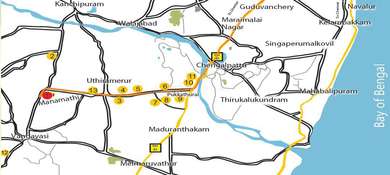 Myproptree Foundations Pvt Ltd MyProptree Avalon Map - Uthiramerur ...