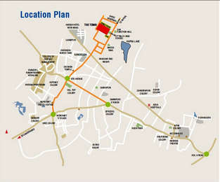 Mythri Infratech Builders Mythri The Town Map - Sainikpuri ...