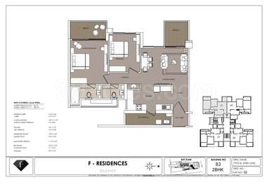 3 BHK Apartment / Flat for sale in Nahar F Residences Balewadi Pune ...