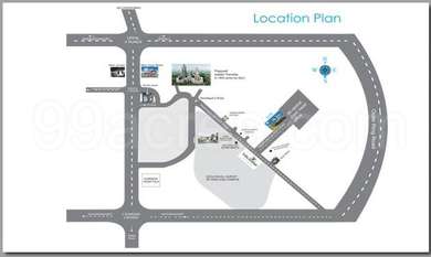Nahar Group Nahar 8 Towers Map - Powai, Central Mumbai suburbs Location Map