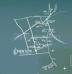 NAND DEVELOPERS Vadodara Shyam Icon Map - Kalali, Vadodara Location Map