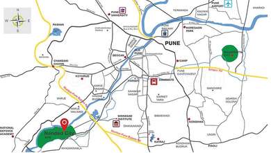 Nanded City Development Nanded Mangal Bhairav Map - Nanded, Pune ...