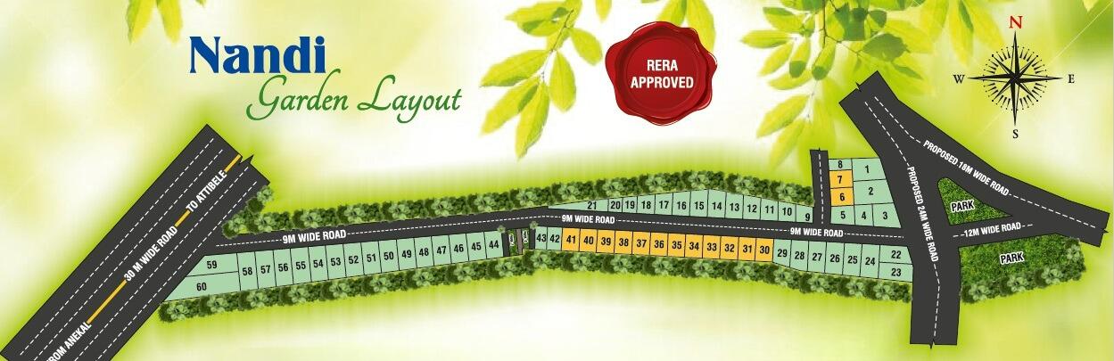 Nandi Garden Anekal, Bangalore South | Price List & Brochure, Floor ...