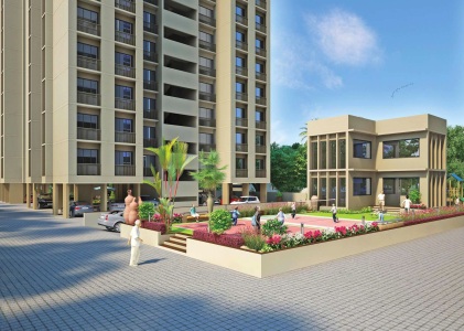 3 BHK Apartment / Flat for sale in Krupal Bachpan Shela Ahmedabad West ...