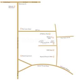 Nate Builders Nate Panache Map - Panampilly Nagar, Kochi Location Map