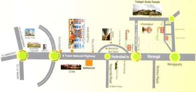 Nature Land Infra Developers Nature Land Yadadri Enclave Map ...