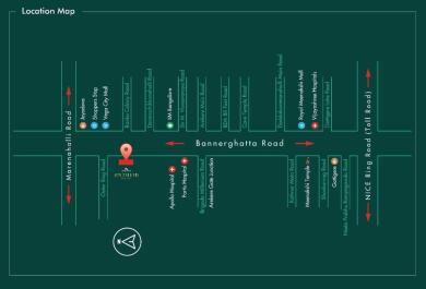 Navin Housing and Properties Navins Antheia Poetry Map - Bannerghatta ...