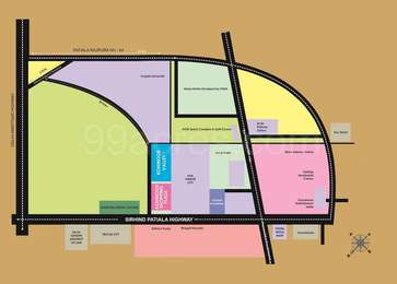Navyug Parivaar Kohinoor Valley Map - Baran, Patiala Location Map