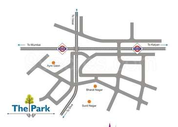 Nayantara The Park Map - Dombivli East, Mumbai Location Map