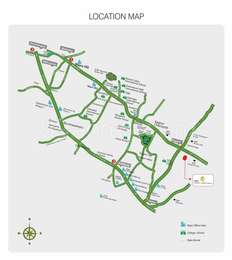 NBR Group Bangalore NBR Green Valley Phase 2 Map - Bagalur, Bangalore ...