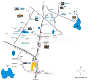 Varapradha Real Estates NCC Urban One Map - Narsingi, Hyderabad ...