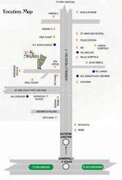 NCL Homes Builders NCL Sindhu Map - Kompally, Secunderabad Location Map