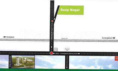 NCS Developers NCS Deep Nagar Map - Shendra MIDC, Aurangabad Location Map